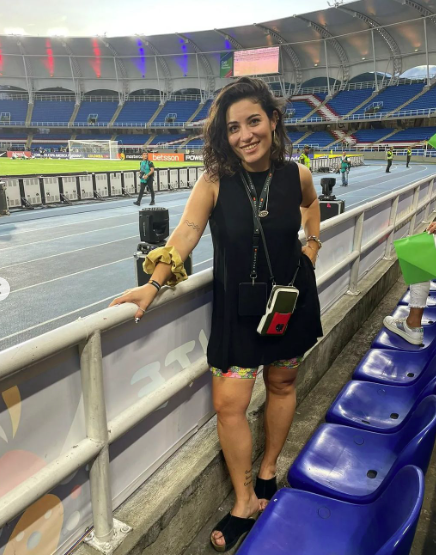Natalia Maderna, relatora de fútbol: "Pocas veces las mujeres nos damos ...