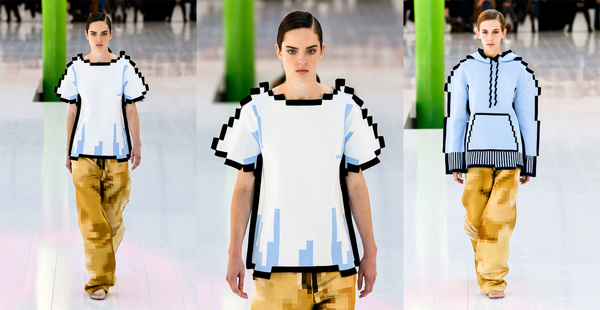 #Los100DeParaTi: prendas "pixeladas" y experimentales, la última ...