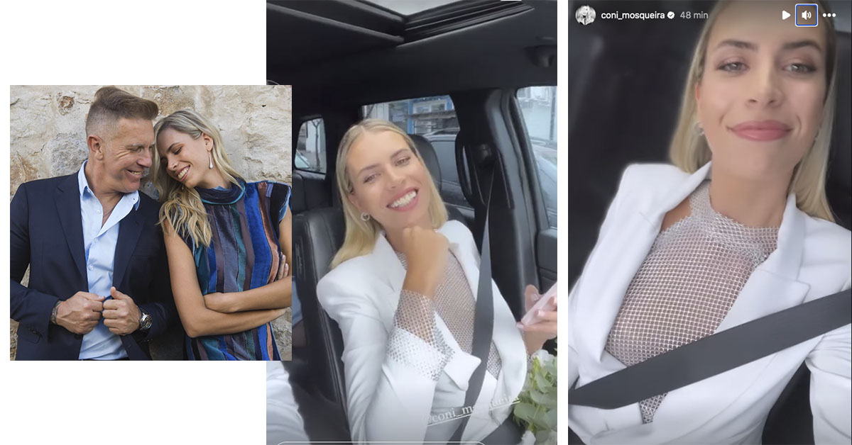 Este es el look de novia de Coni Mosqueira para casarse por civil con ...