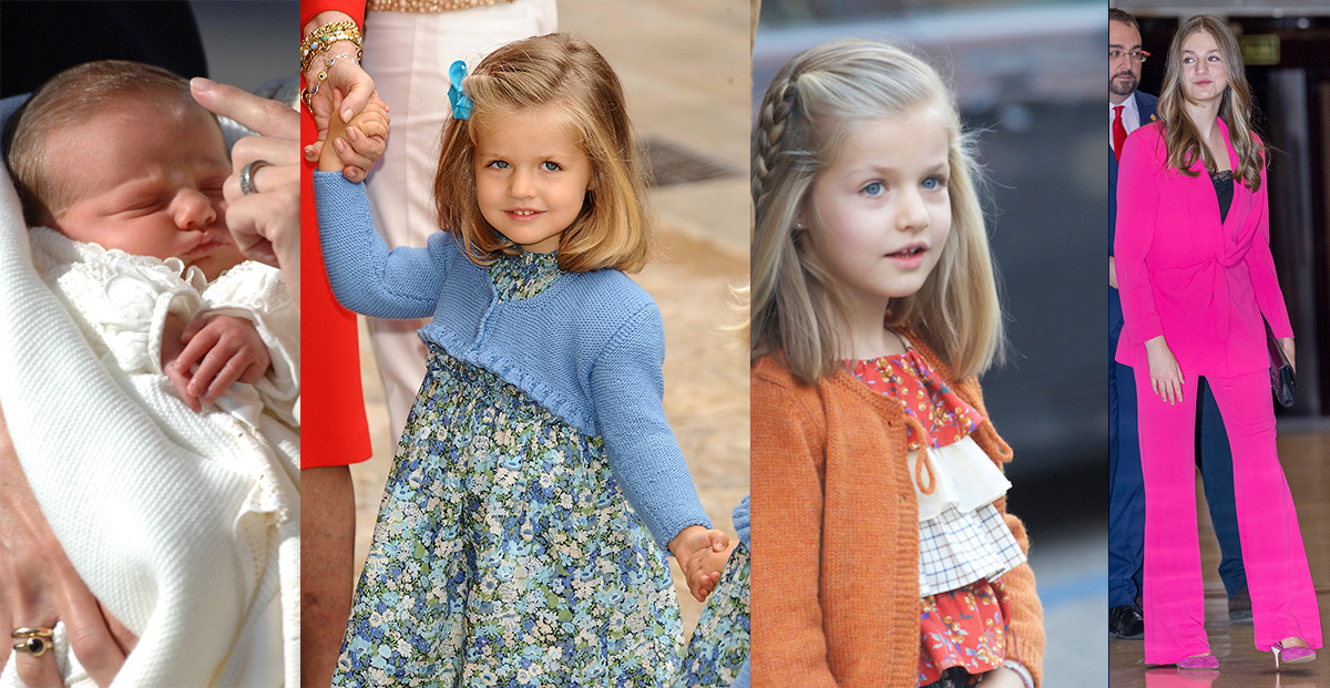 La princesa Leonor cumple 17 años: las mejores fotos de su álbum ...