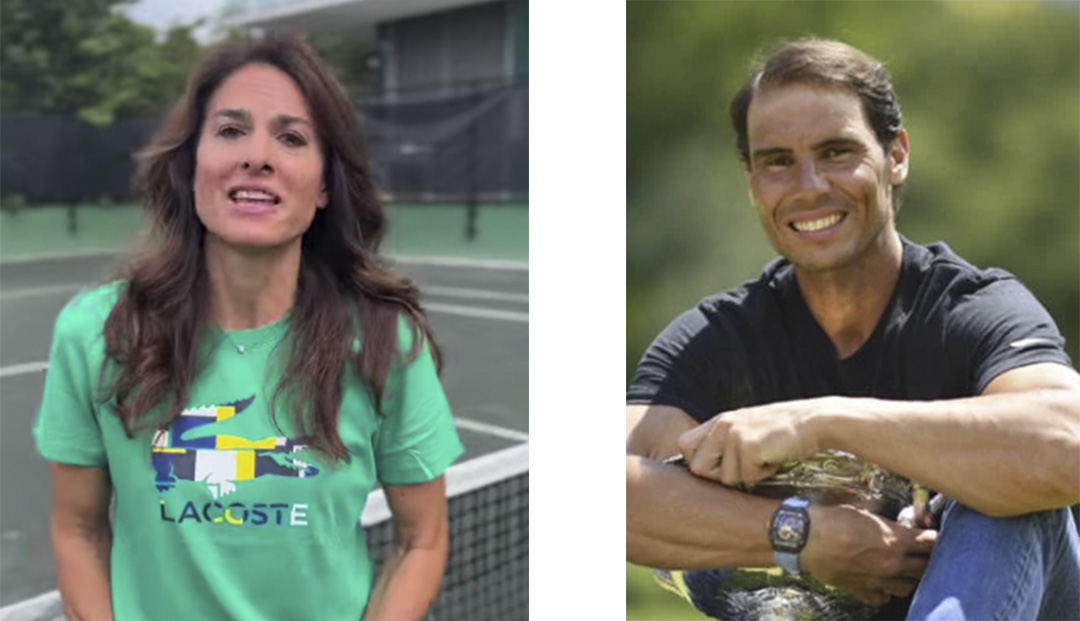 Gaby Sabatini lo desafió a Rafael Nadal y se sorprendió con la ...