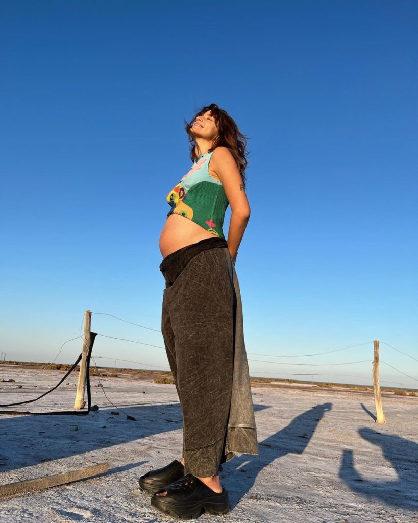 Calu Rivero volvió a su lugar de nacimiento y le dedicó un tierno ...