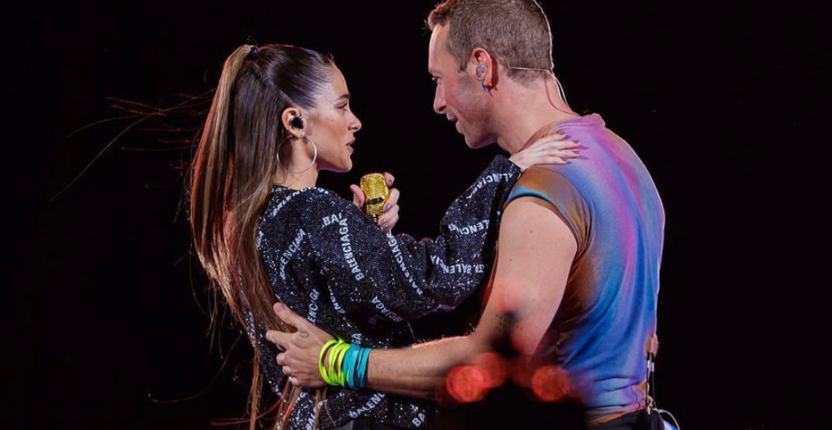 Tini Stoessel eligió un look total black con detalles de brillos, para ...