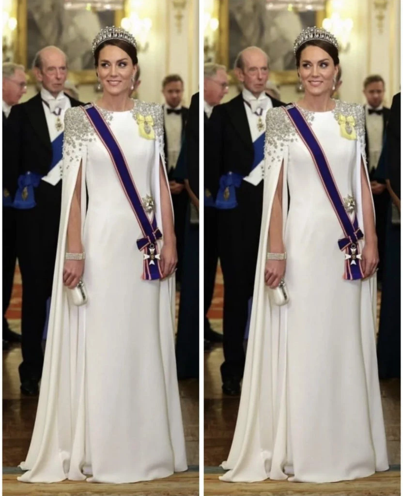 El look que lució Kate Middleton en su primera cena de gala como princesa de Gales - Revista Para Ti