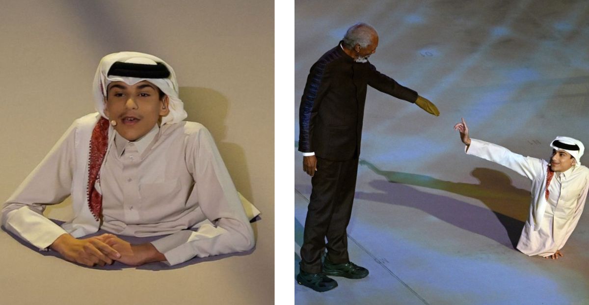 Quién es Ghanim Al Muftah, el influencer que abrió la ceremonia del ...
