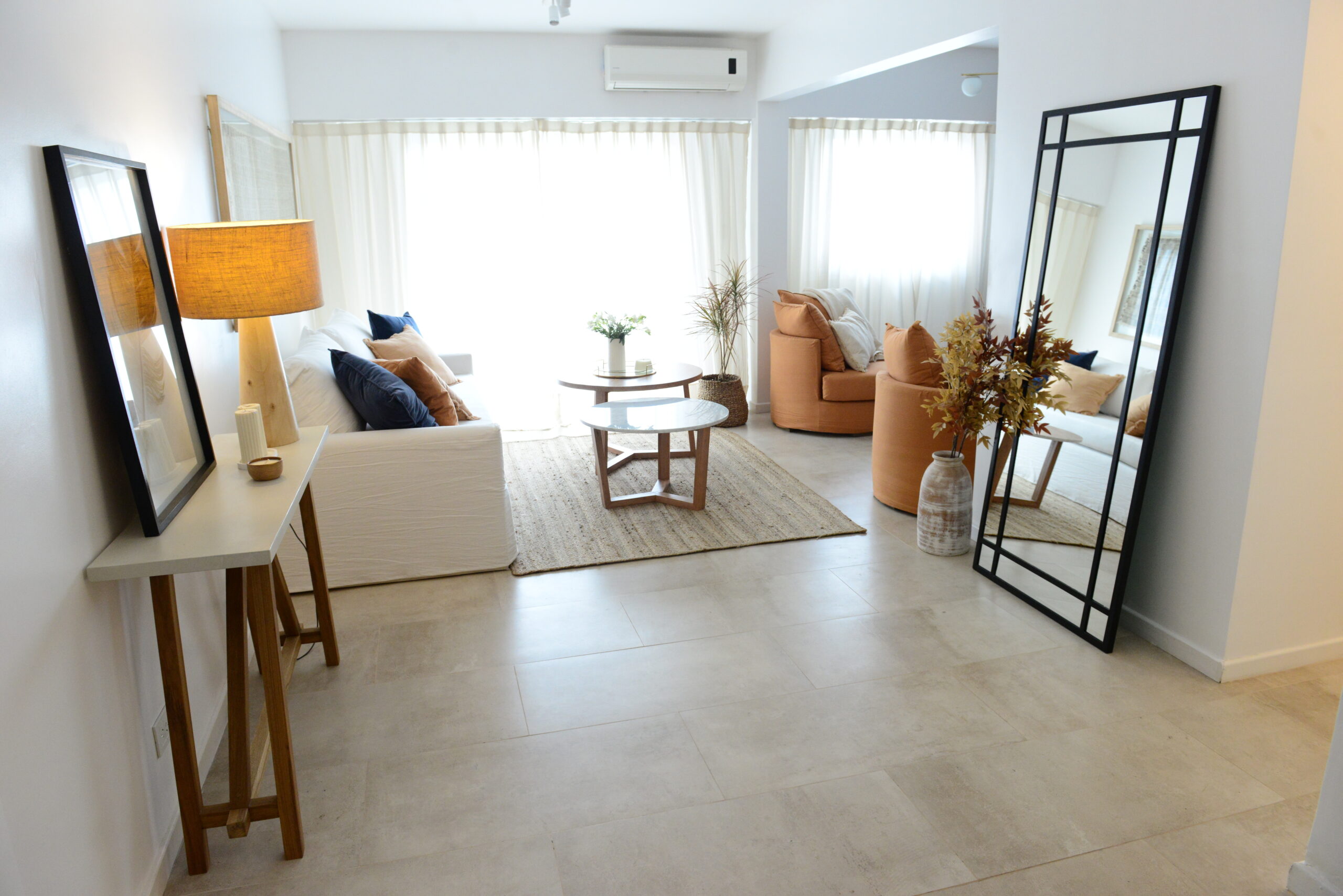 Un departamento de 65 m2 con buenas ideas y recursos de decoración ...