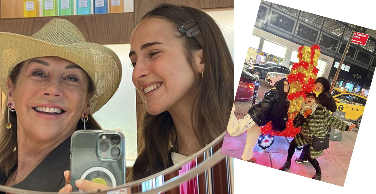 Ámbar de Benedictis y Marcela Tinayre viajaron juntas a Estados Unidos ...