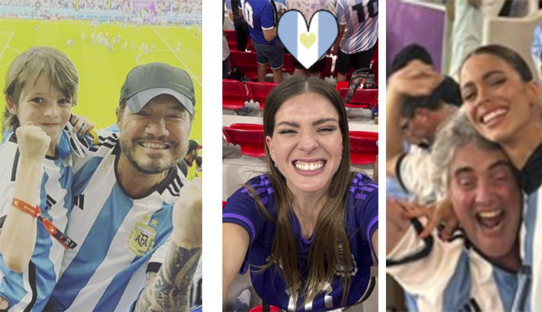 El festejo de los famosos por el triunfo de la selección: desde la ...