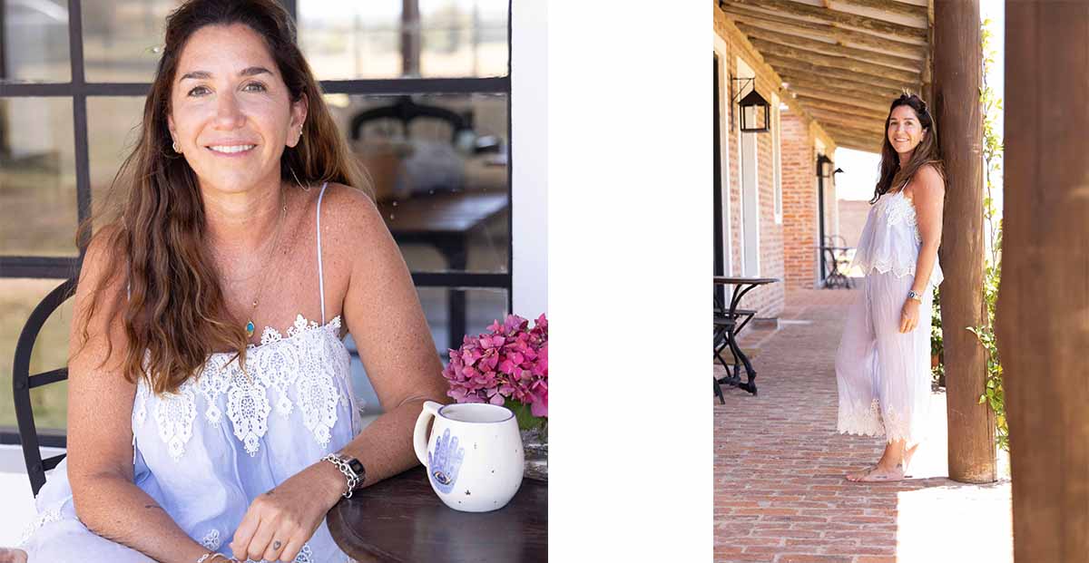 Belén Moroni, desde Laguna Garzón: "Este es mi lugar en el mundo ...