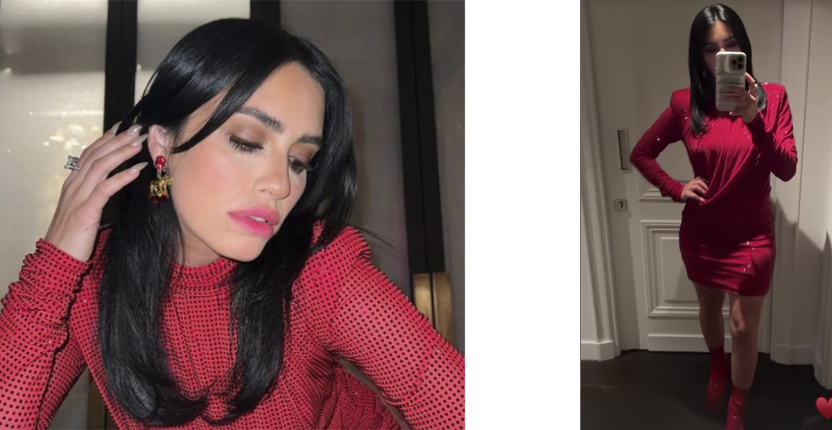 El look a puro glamour de Lali Espósito en la teve española - Revista ...