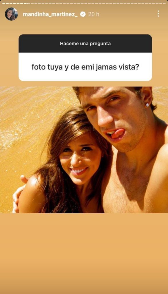 Mandinha Martínez reveló fotos nunca antes vistas de Dibu Martínez ...