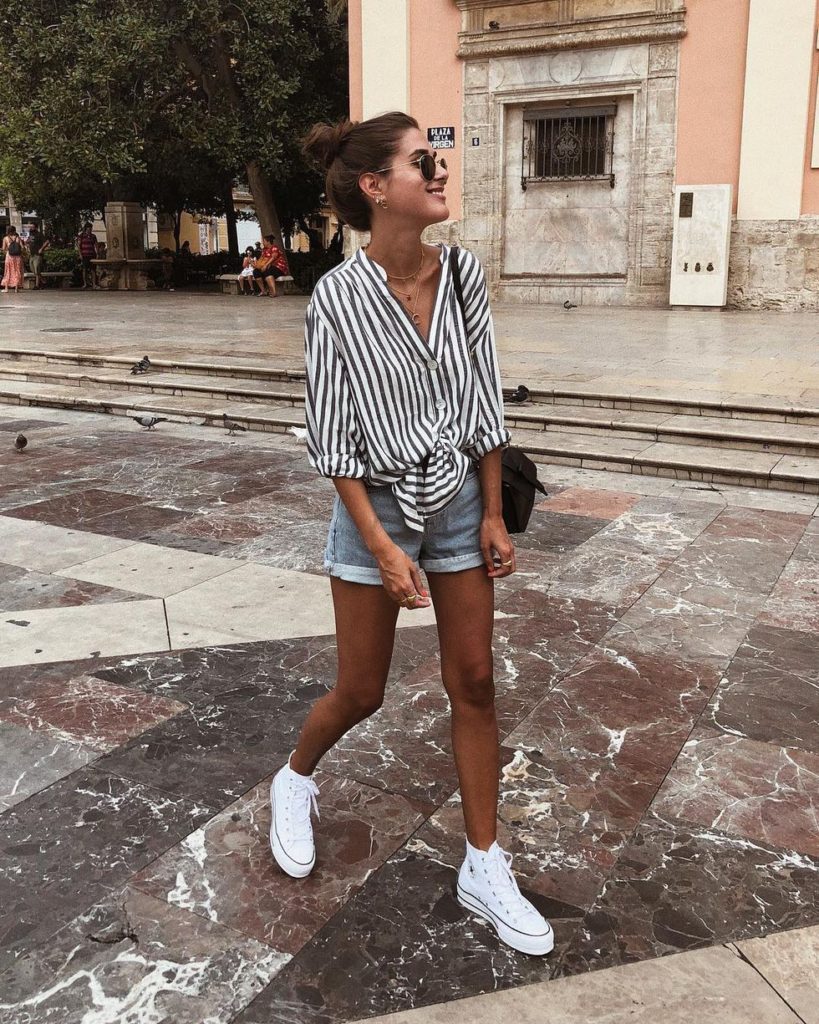 6 looks que no fallan para armar con tu short de jean - Revista Para Ti
