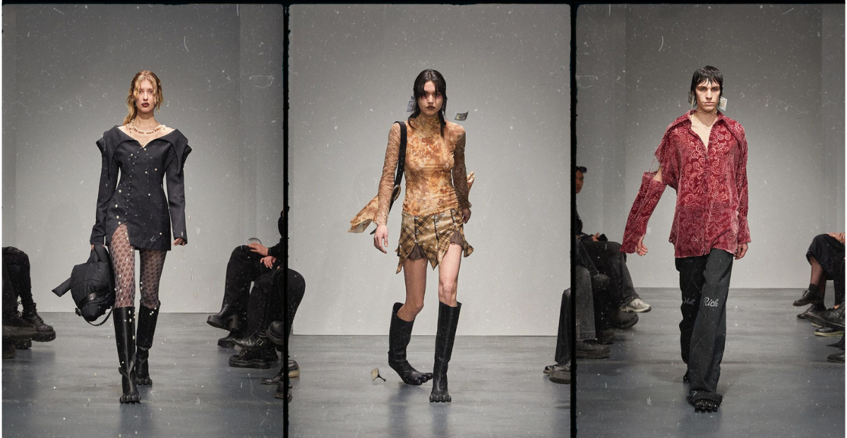 Ropa y zapatos que se rompen sobre la pasarela: este fue el desfile más ...