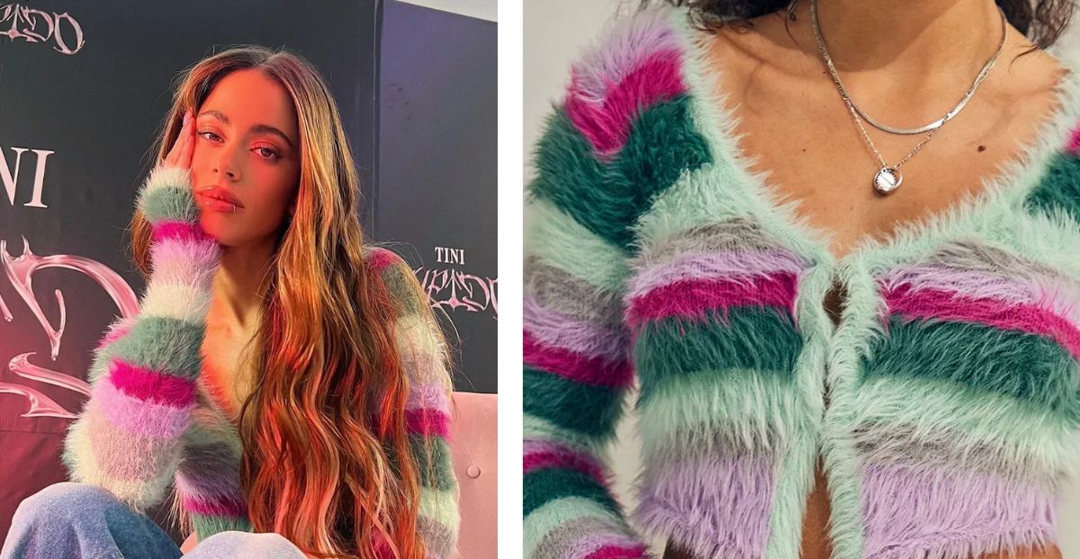 El look noventoso de Tini Stoessel para el lanzamiento de “Cupido ...