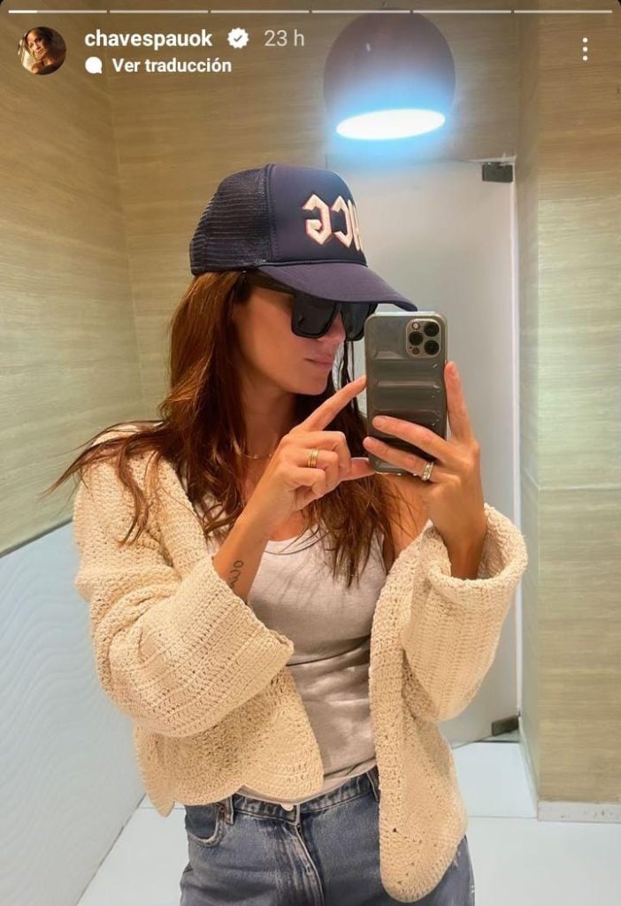 Paula Chaves cautivó con su look súper canchero - Revista Para Ti