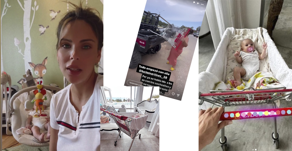 Barby Franco reveló por qué durmió a su beba en un changuito del ...