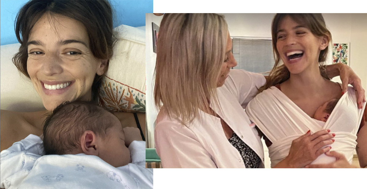 Las nuevas fotos de Calu Rivero con Tao, su bebé de diez días - Revista ...