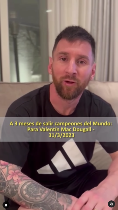 Sandra Borghi le cumplió el sueño a su hijo: consiguió que Lionel Messi ...