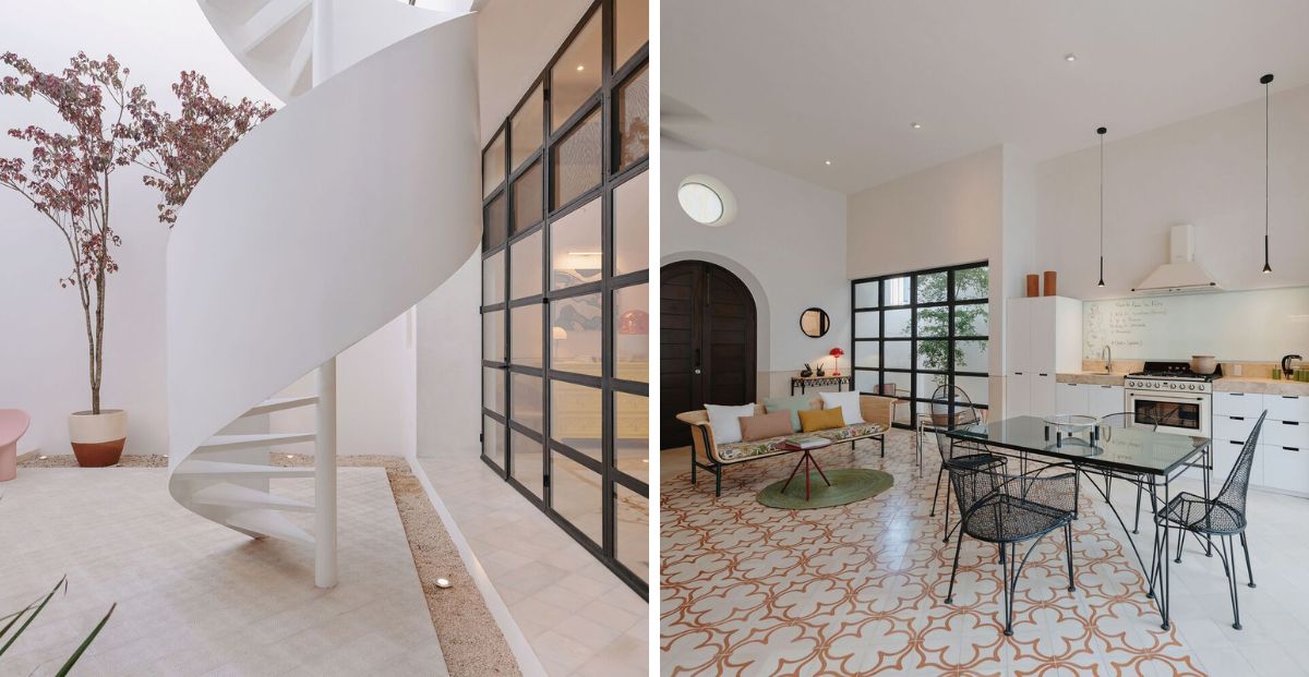 Una casa-estudio que enamora con sus patrones, texturas y colores ...