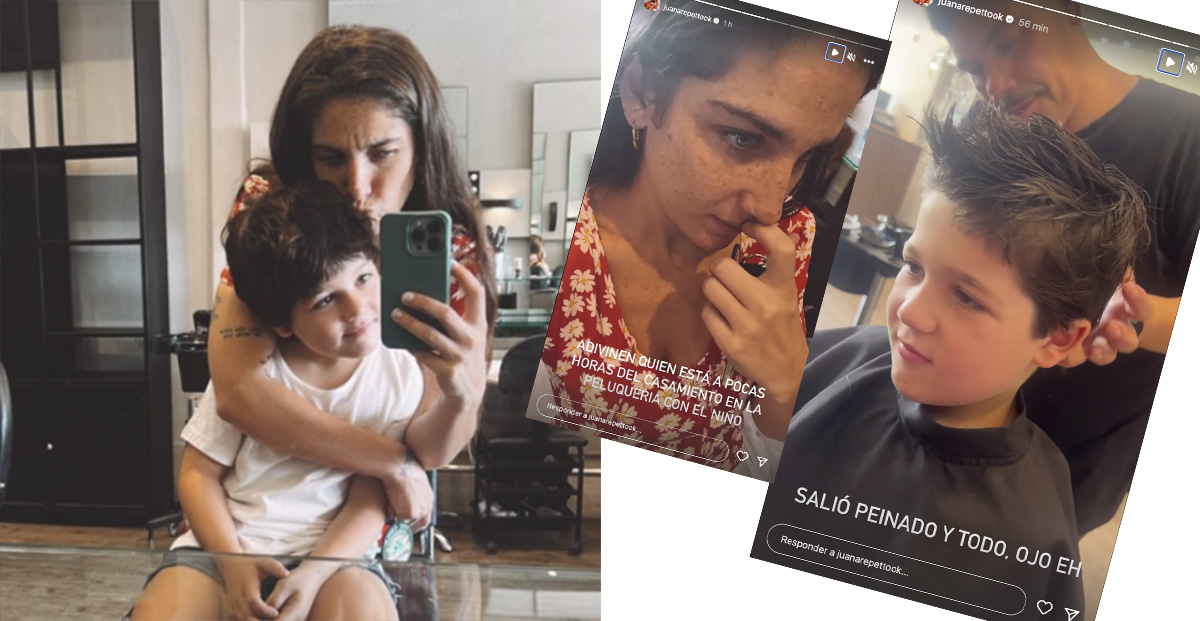 Así quedó Toribio, el hijo de Juana Repetto, tras pasar por la ...