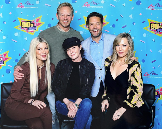 El reencuentro de los ex Beverly Hills 90210: así están hoy sus ...