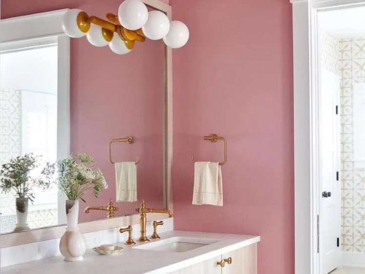 Baños y toilettes: las mejores ideas para sumar el color rosa - Revista ...