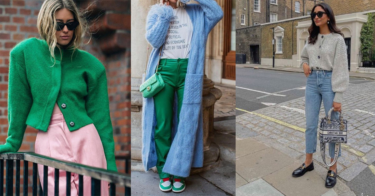 El cárdigan: cómo usar la prenda más versátil del guardarropas ...
