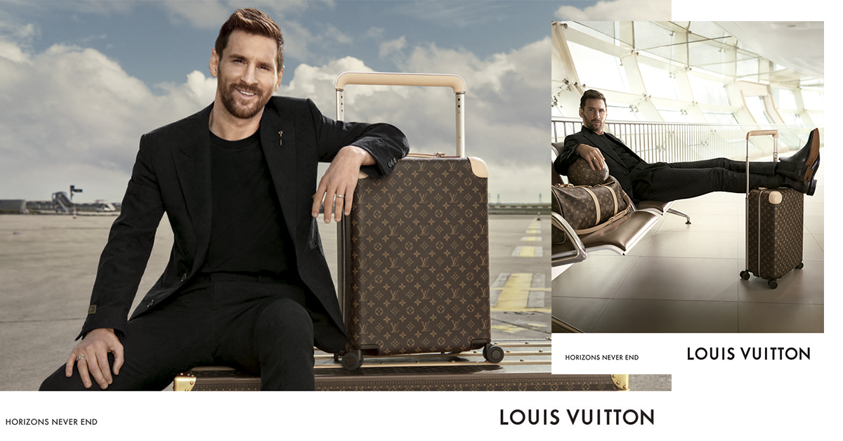 Lionel Messi debuta como modelo en la nueva campaña de Louis Vuitton ...
