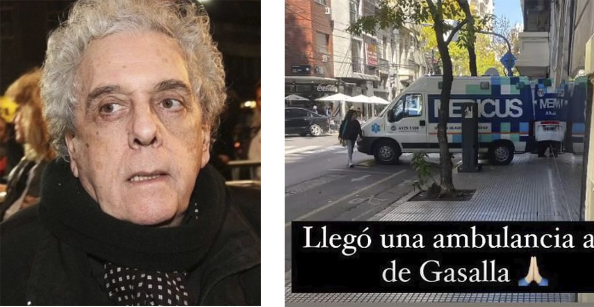 Qué le pasa a Antonio Gasalla: fue trasladado en ambulancia a un centro ...