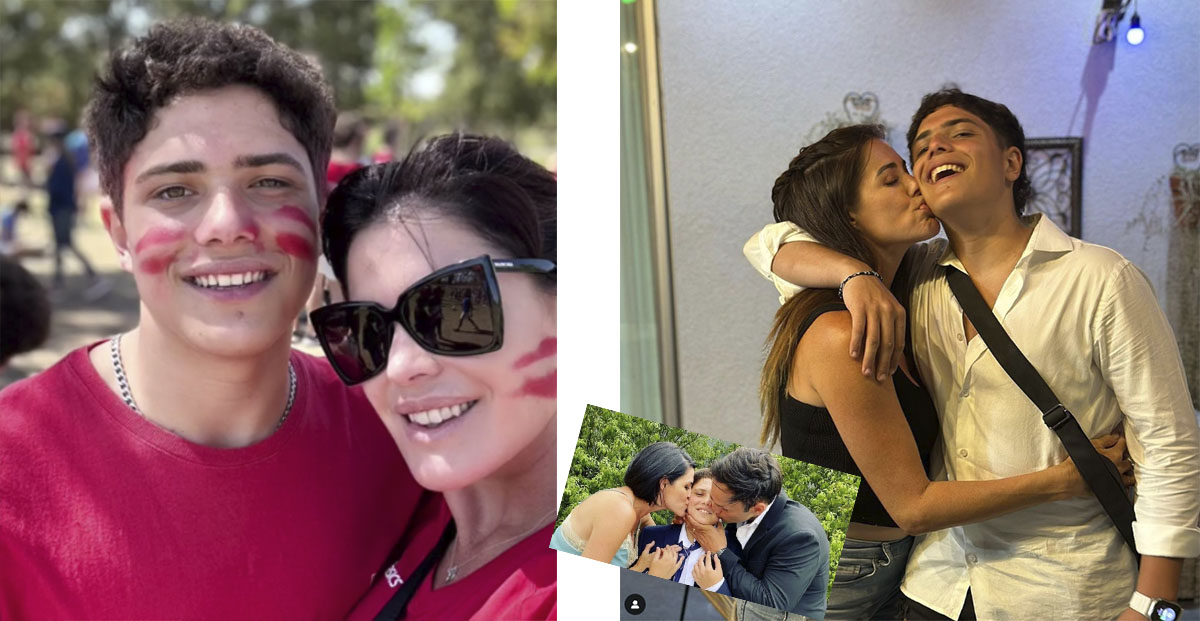 Así está Felipe Lábaque, el hijo mayor de Pamela David, que ya tiene 16 años - Revista Para Ti