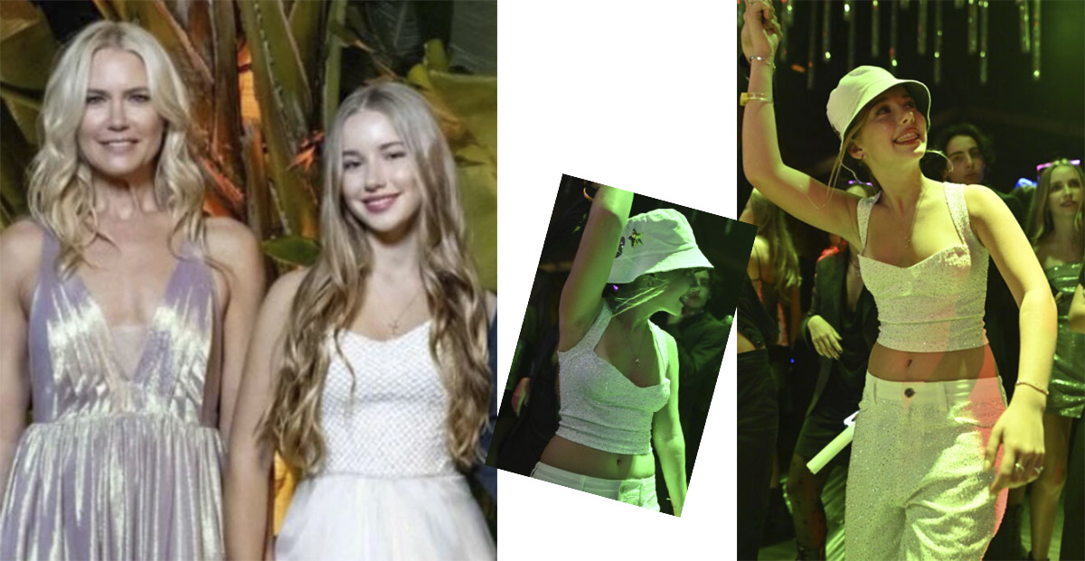 El segundo look de Taína Gravier en su fiesta de 15: con pantalón y ...