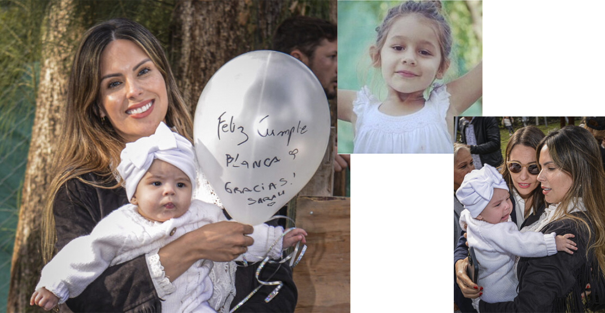 Barby Franco acompañó a Pampita en la inauguración de la plaza en ...