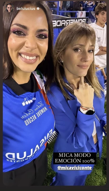 Las fotos de la fiesta de Fabián Cubero en Vélez, junto a Mica Viciconte y sus hijos Indiana ...