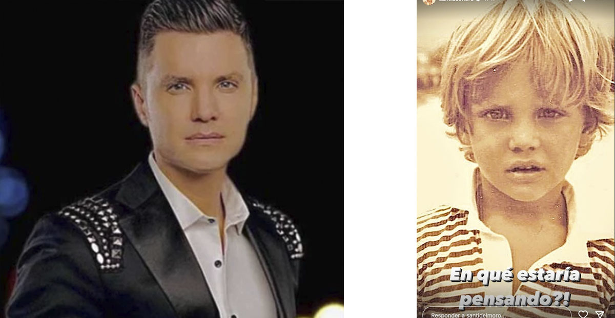 Santiago del Moro compartió una foto retro y conmovió a sus seguidores ...