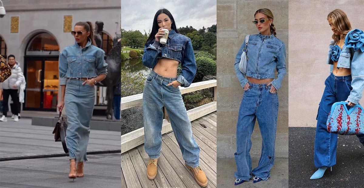 Alerta tendencia: el jean volvió con todo y se lleva en versión total ...
