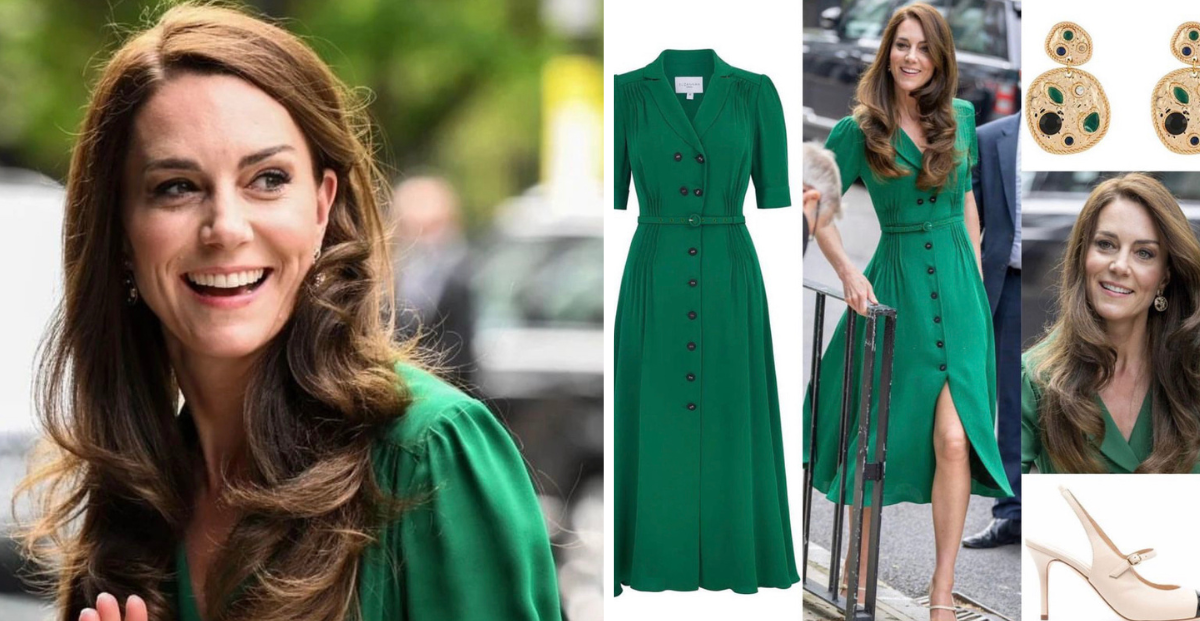 Kate Middleton estrenó nuevo vestido e impactó con su look - Revista ...