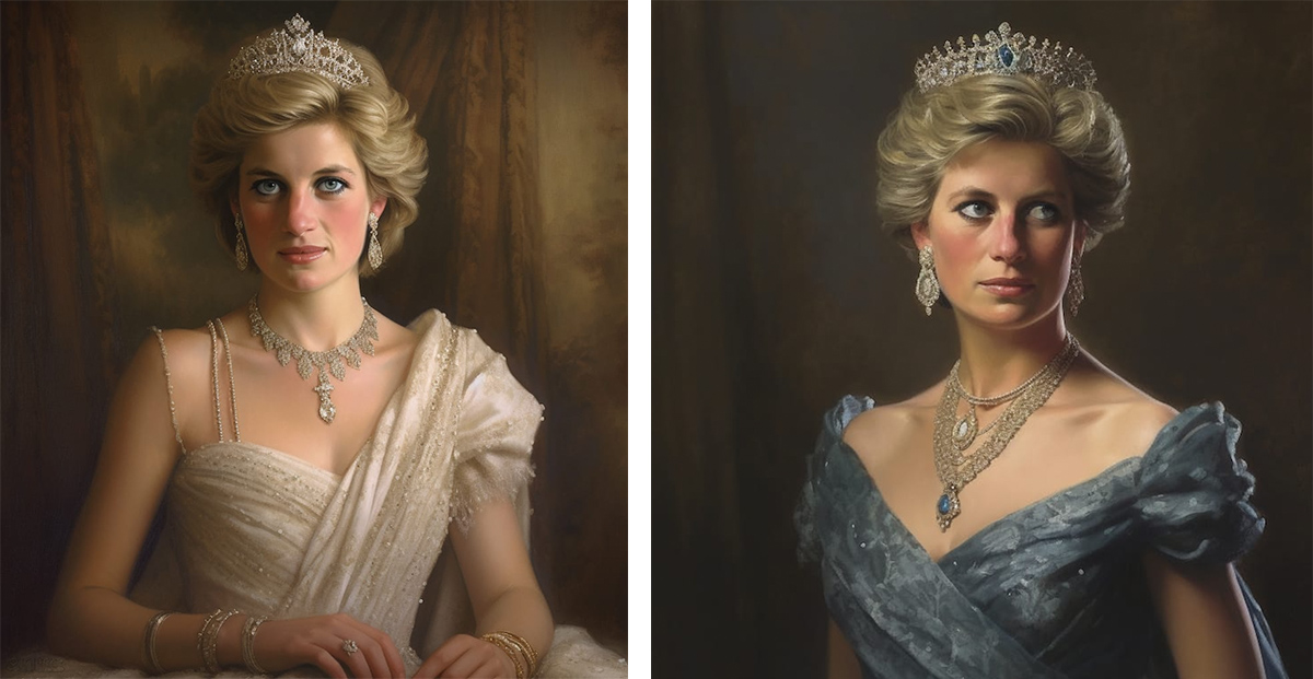 Cómo se habría lookeado Lady Di si hoy hubiera sido coronada reina ...