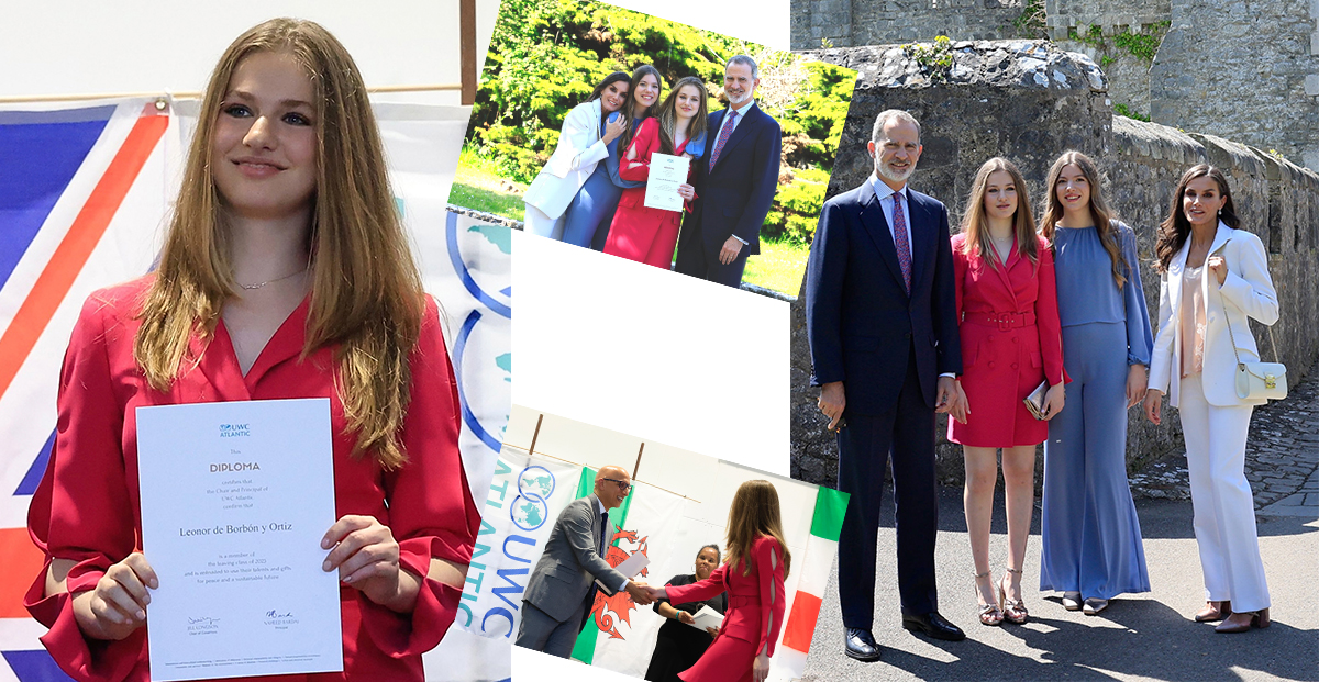 Las fotos de la graduación de Leonor: la princesa finalizó su ...