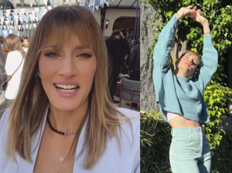 El look fashionista de Mica Viciconte: usó un outfit monocolor ...