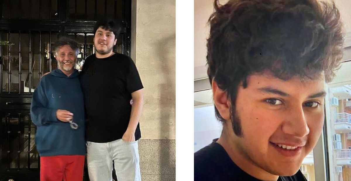 El tierno saludo de Fito Páez para su hijo Martín, que cumplió 24 años ...