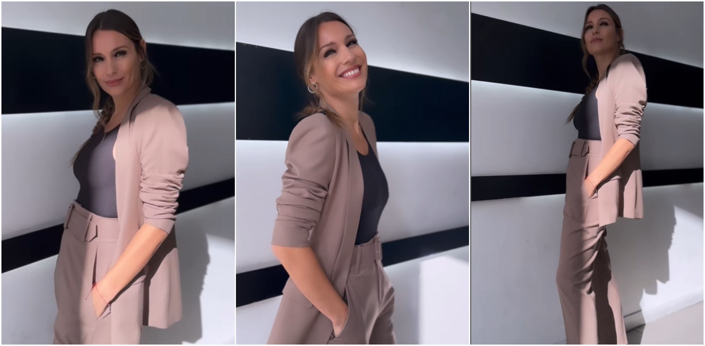 Pampita mostró el look sastrero perfecto para este otoño - Revista Para Ti