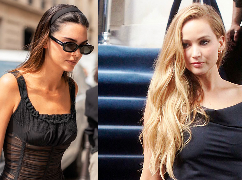 Guía de estilo: así llevan Kendall Jenner y Jennifer Lawrence el LBD ...
