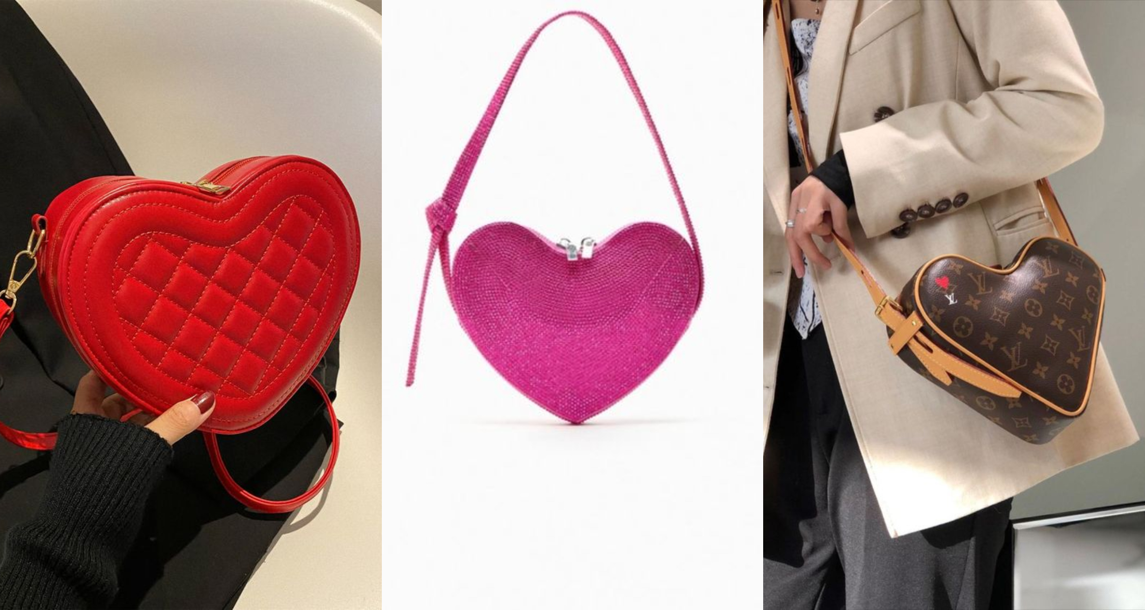 Alerta tendencia: el bolso con forma de corazón más viral del street style - Revista Para Ti