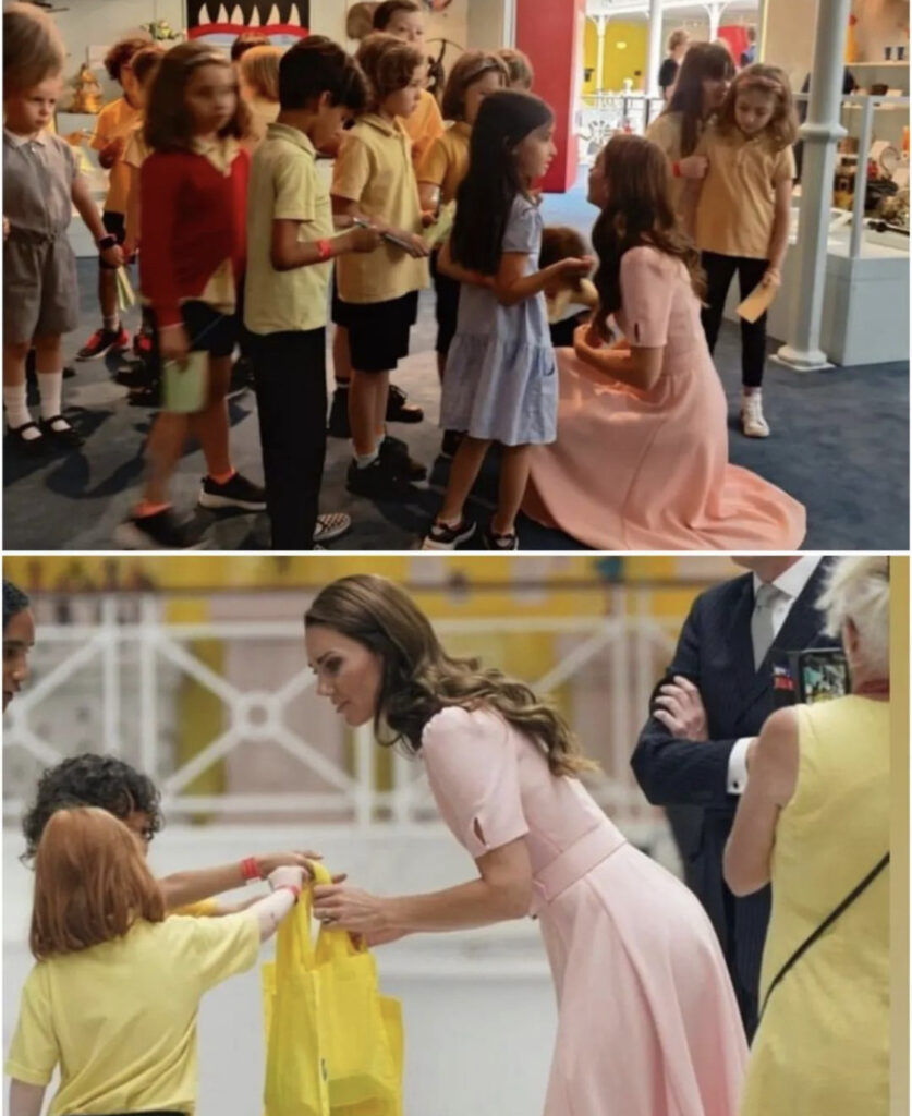 Kate Middleton recicló una vez más uno de sus vestidos y sorprendió ...