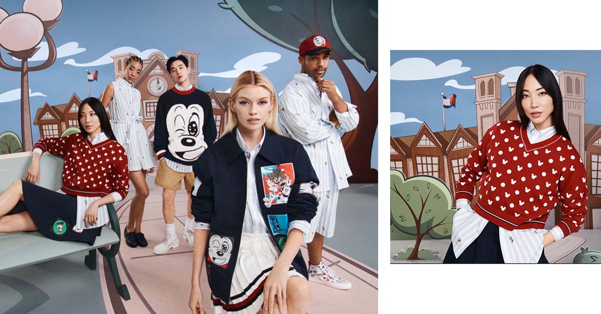 El estilo preppy más lúdico se hace presente en la colección Disney x ...