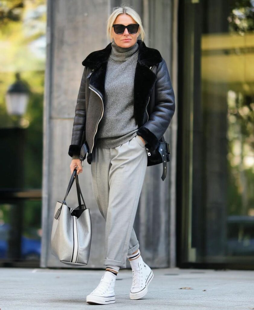 Los mejores looks con polera, la prenda anti frío más estilosa del ...