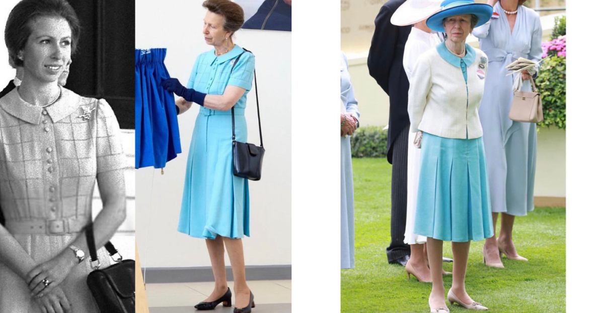 La princesa Ana sorprendió con un look sustentable en Royal Ascot ...