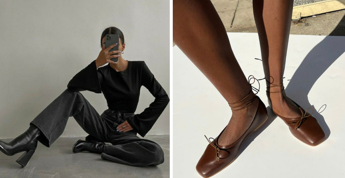 Guía de estilo: así se llevan los zapatos de punta cuadrada este otoño ...