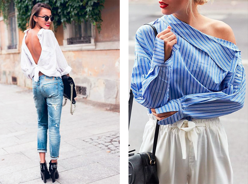 Camisas al revés: la tendencia más cool para la primavera 2023 ...
