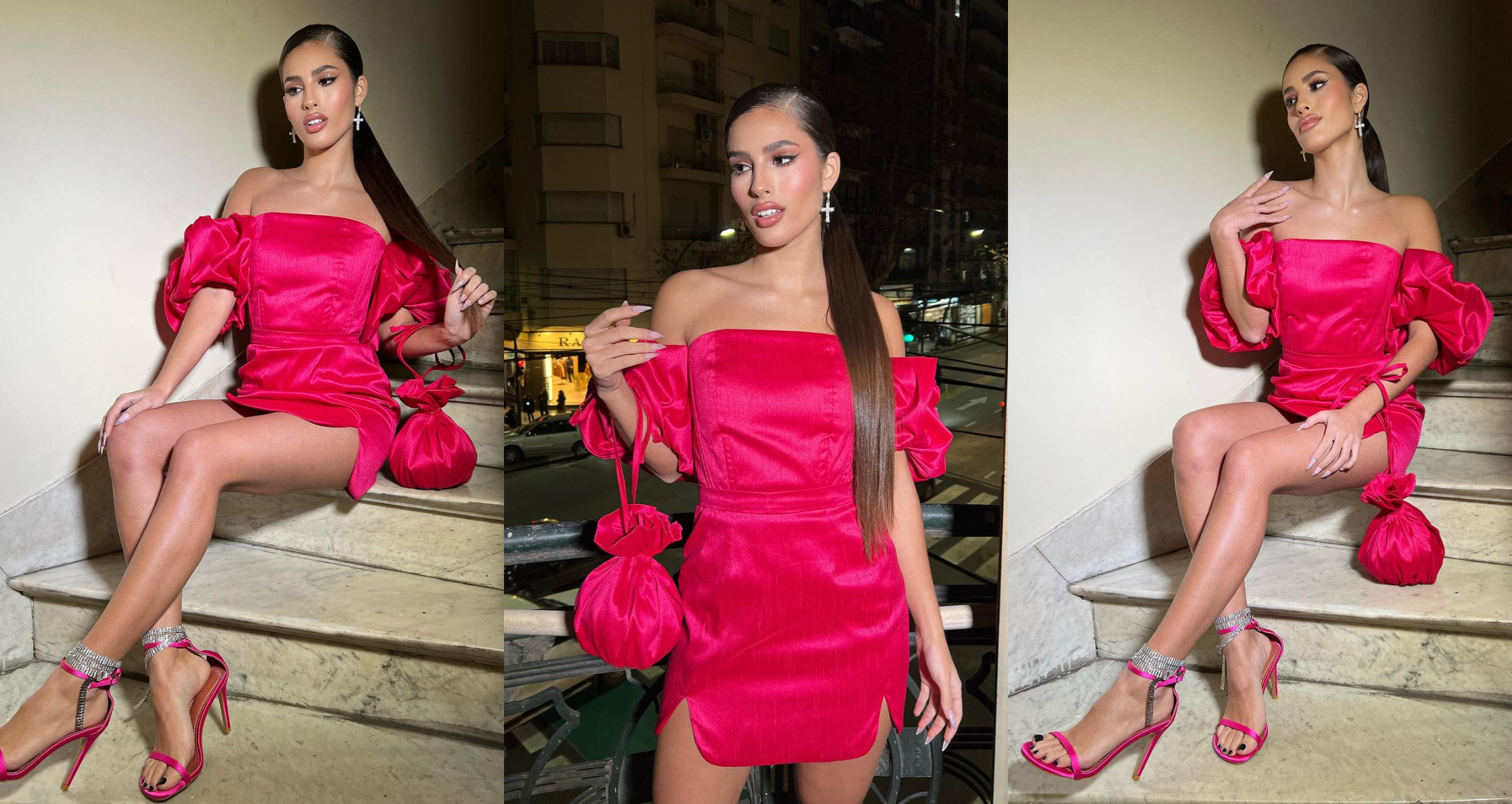 Juli Poggio cautivó con su impactante look barbiecore - Revista Para Ti